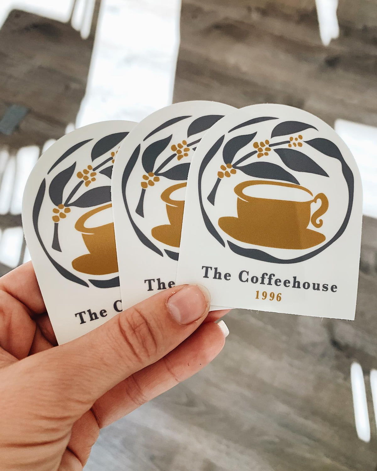 Logo Sticker - The Coffeehouse & Deli
